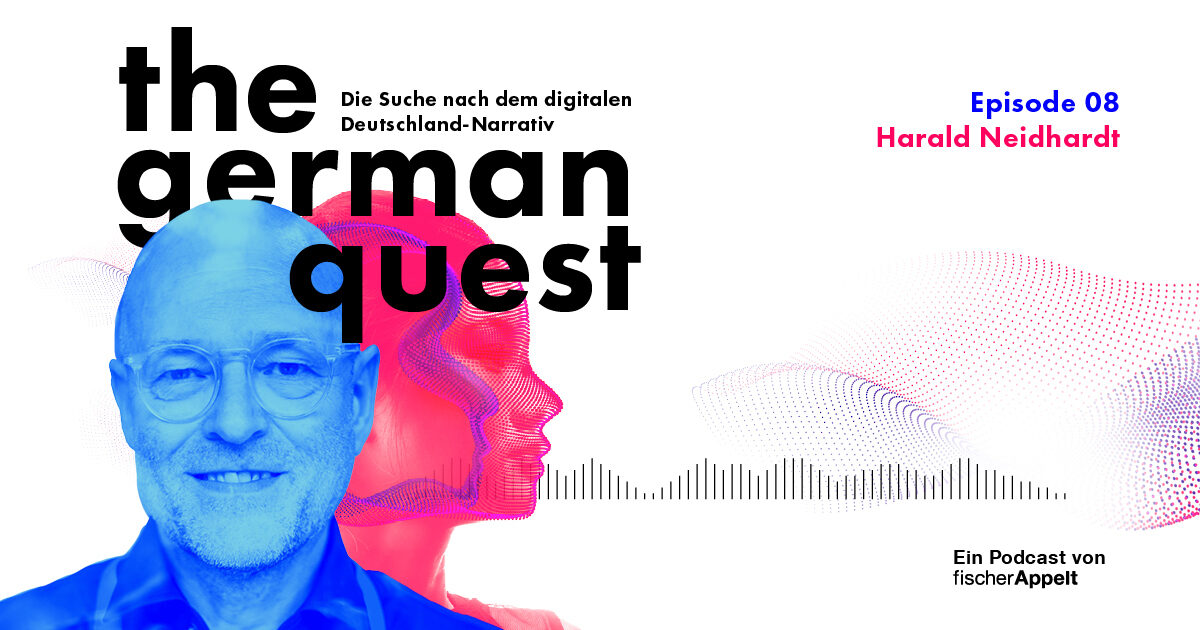 fischerAppelt | The German Quest Folge Nr. 8 mit Harald Neidhardt